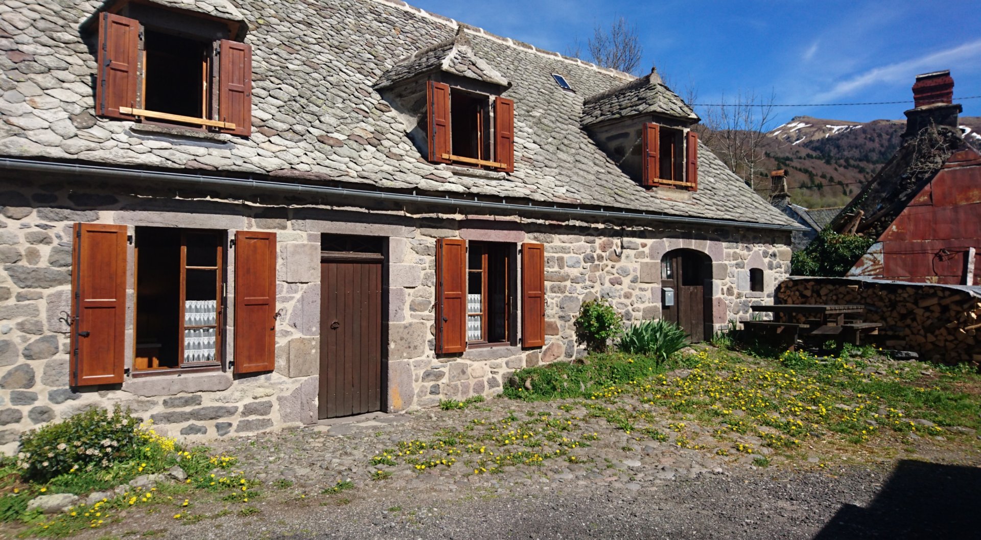 Gîte rural à la semaine, dans le parc des Volcans d'Auvergne, gîte Le ...