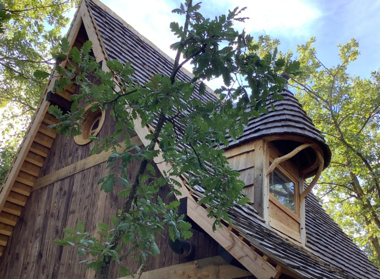 Gîte, charmante cabane enchantée sous les arbres, chauffage, cabane ...