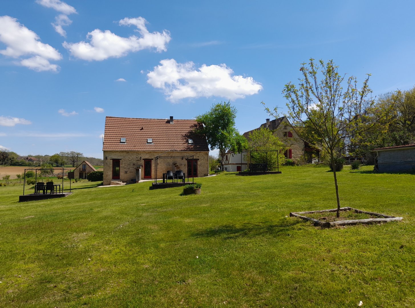 Gîte Le Coquelicot - Domaine des Prinquières, gîte Fajoles